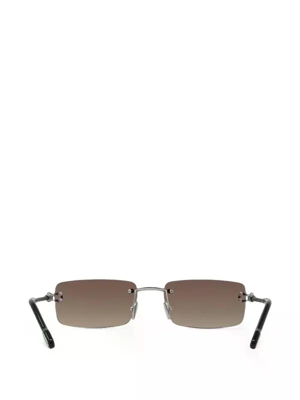 FRED Rimless Rectangle-frame Sunglasses
