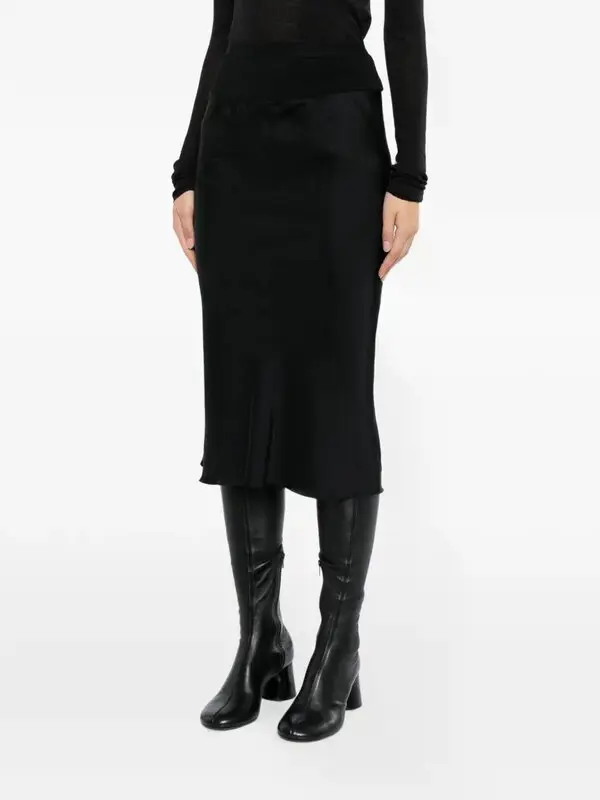 Rick Owens Knee Bias Skirt