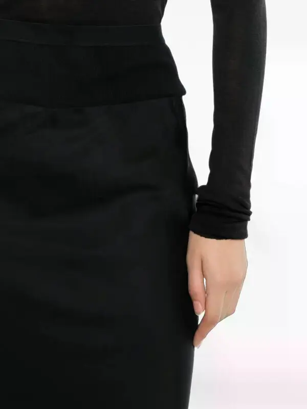 Rick Owens Knee Bias Skirt