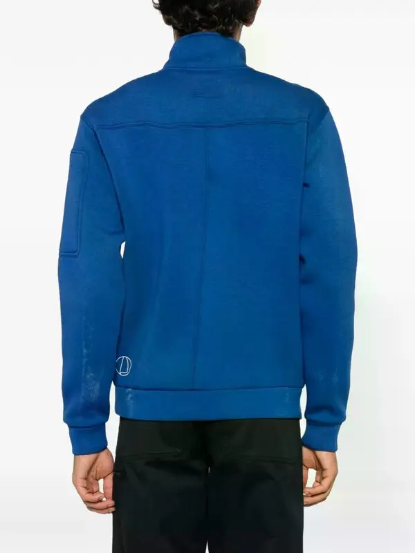 MURPHY&NYE Scrupper Logo-print Quarter-zip Sweatshirt