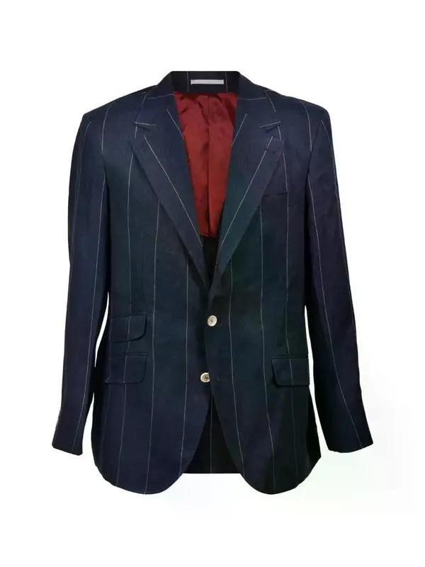 Brunello Cucinelli Striped Suit