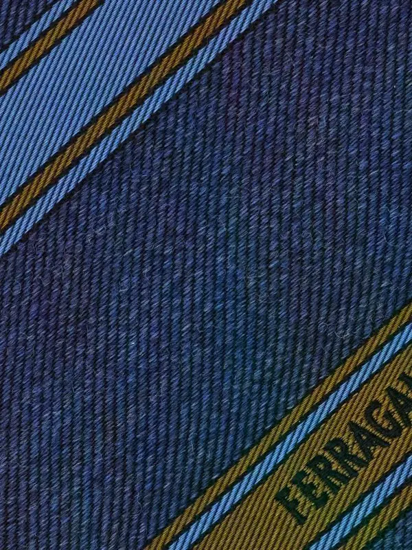 FERRAGAMO Regimental Jacquard Tie