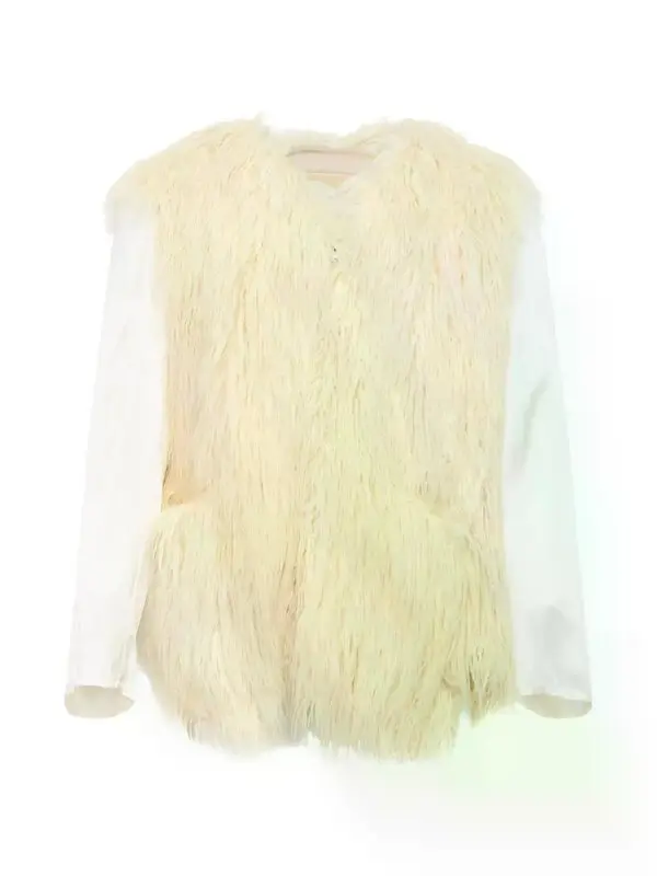 Comme Des Garçons Faux-fur Jacket