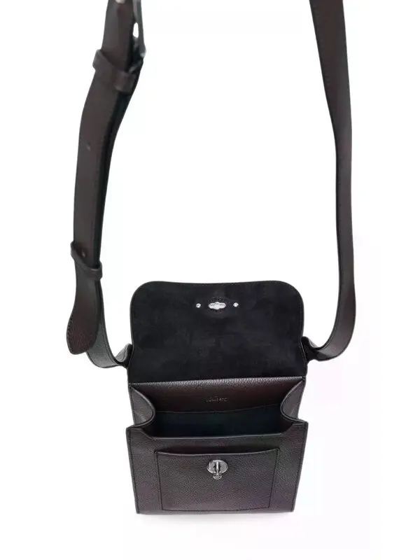 Mulberry Small Antony Postman's-lock Grained-leather Messenger Bag