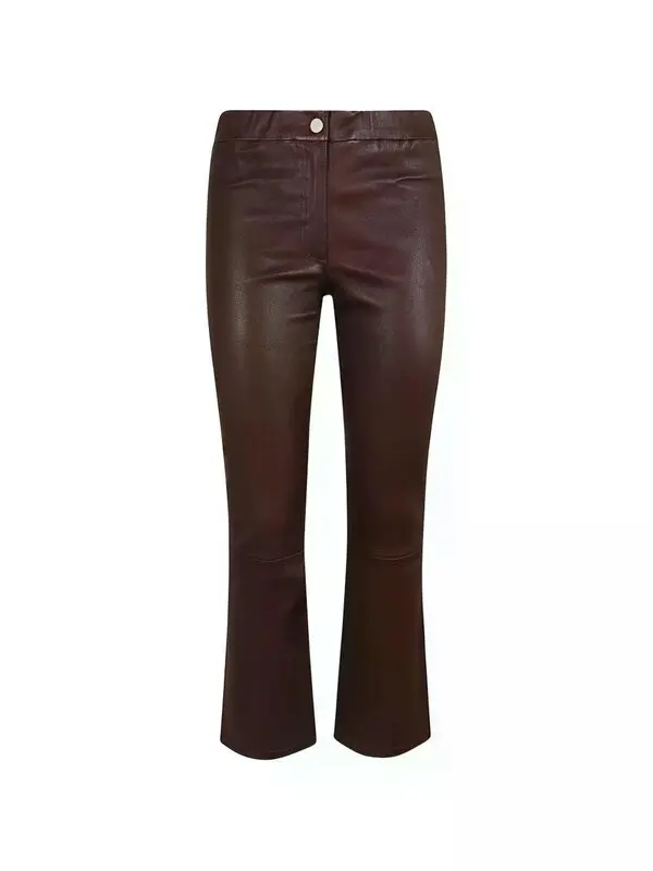 ARMA Leather Flared Trousers