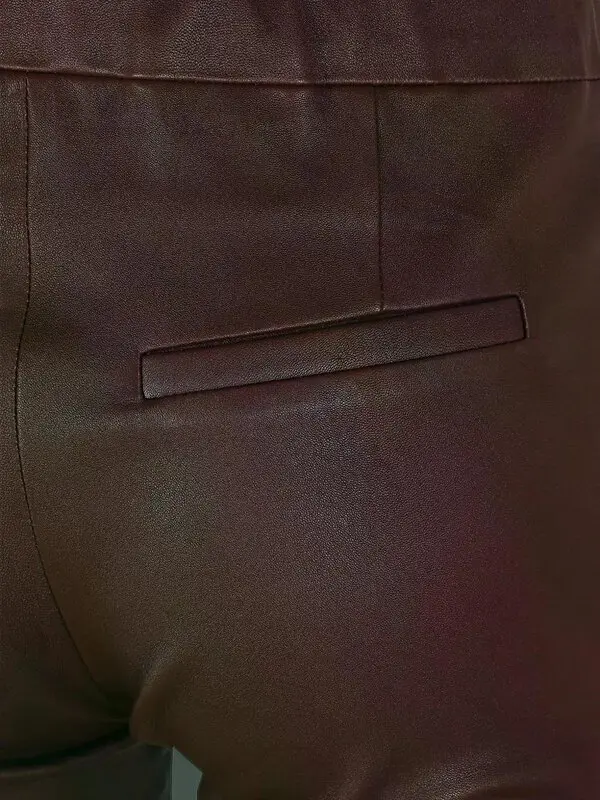 ARMA Leather Flared Trousers