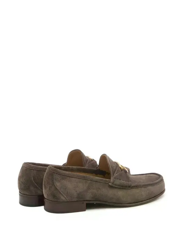 Valentino Garavani Vlogo Signature Suede Loafers