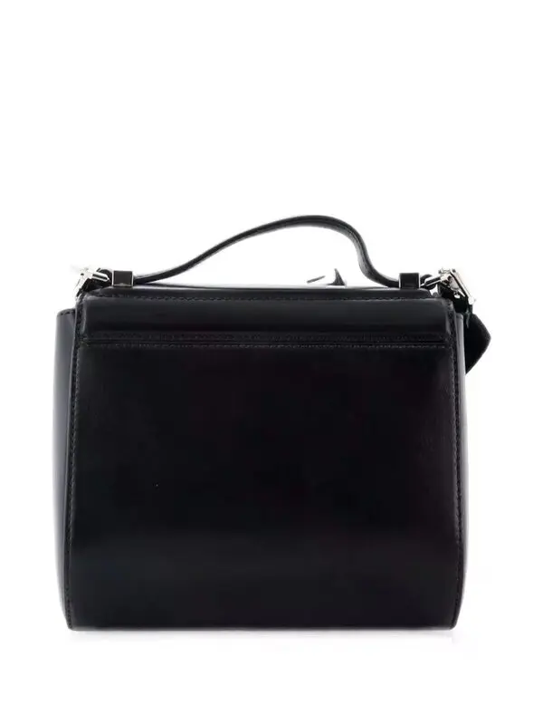 Givenchy Logo Strap Pandora Box Bag Leather Mini Crossbody Bag