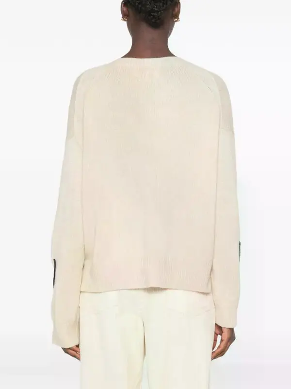 Eric Bompard V-neck Long-sleeve Sweater