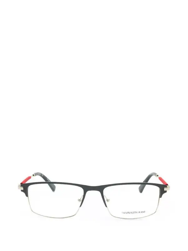 Calvin Klein Rectangle-frame Glasses - Grey