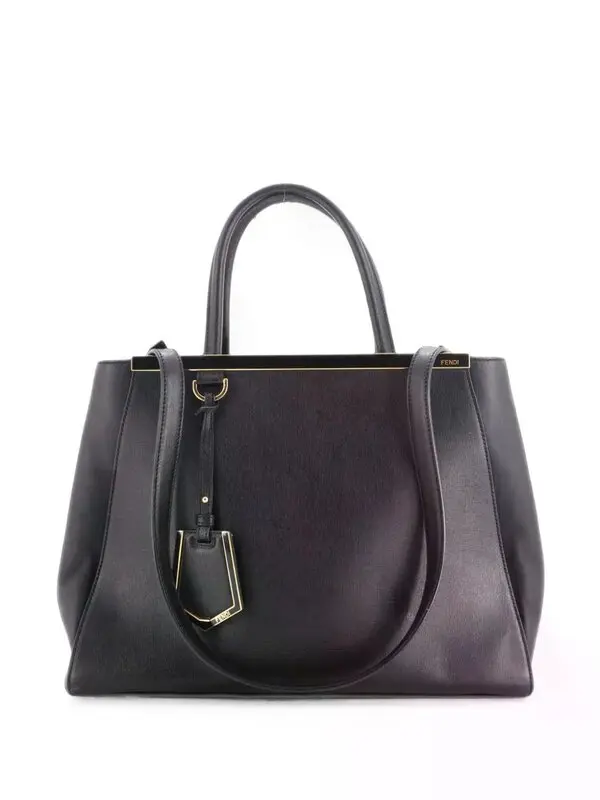 Fendi 2jours Bag Leather Medium Tote Bag