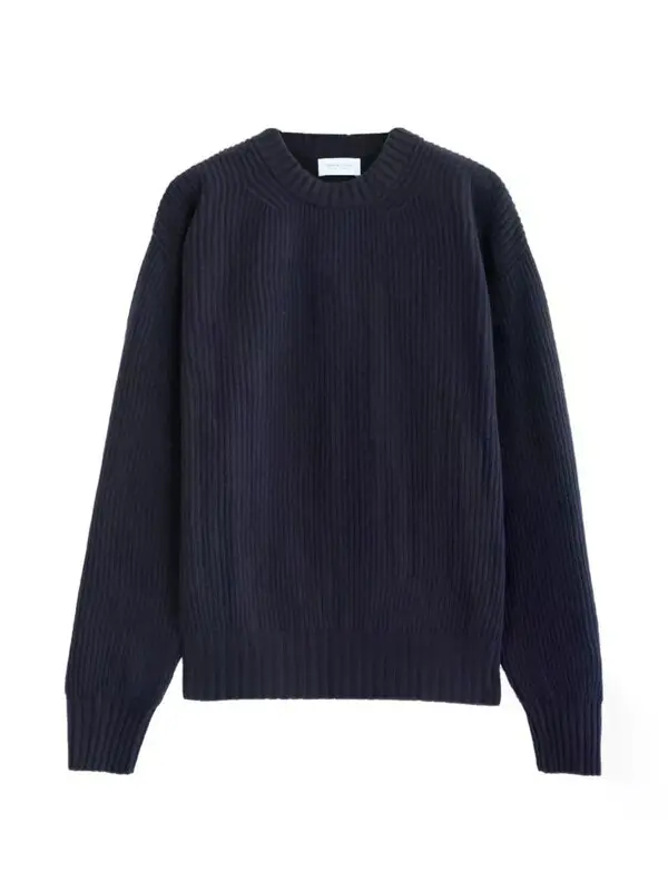 DIANA STUDIO Ribbed-knit Crew-neck Sweater