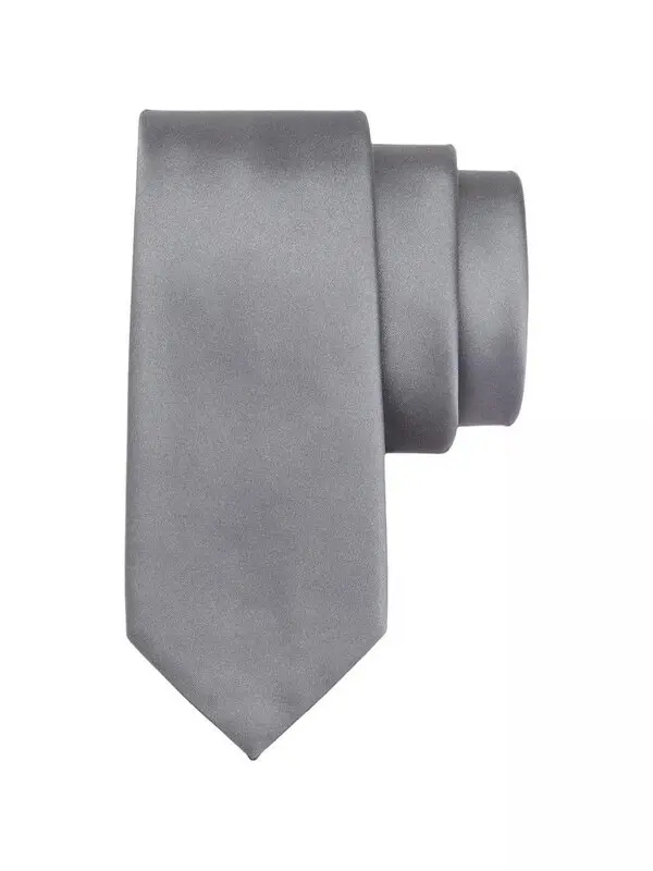 FERRAGAMO Silk Tie - Grey