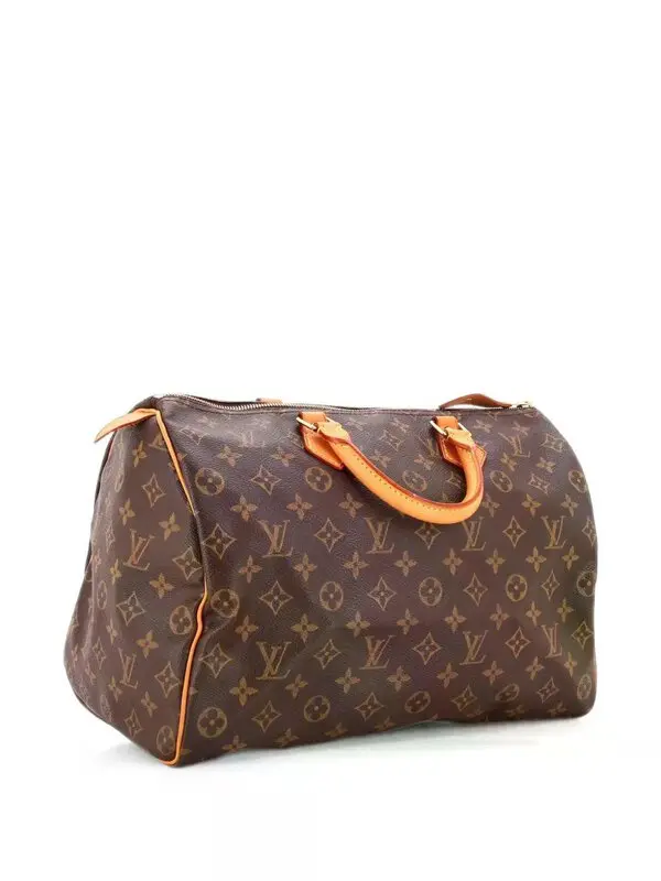 LOUIS VUITTON Speedy Handbag Monogram Canvas 35 Satchel