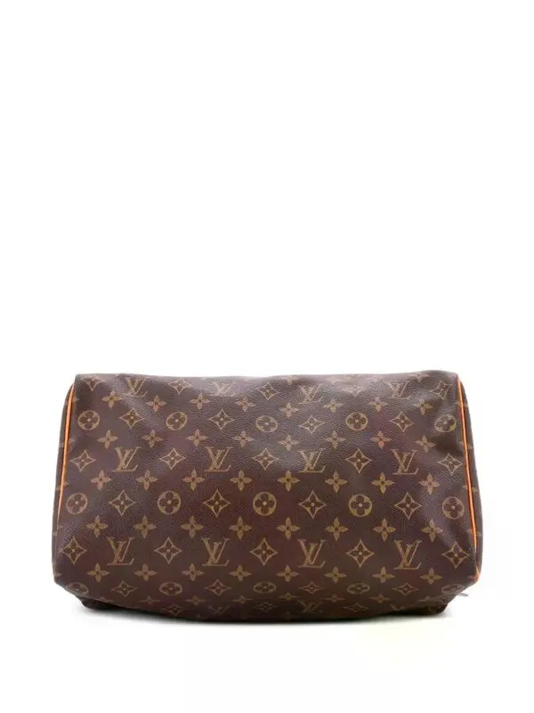 LOUIS VUITTON Speedy Handbag Monogram Canvas 35 Satchel