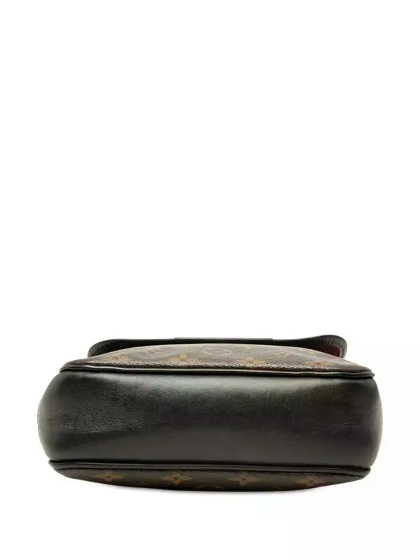 LOUIS VUITTON 2012 Monogram Macassar Bass Pm Crossbody Bag