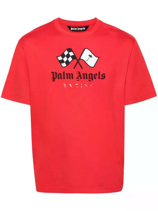 Palm Angels Logo-print Cotton T-shirt