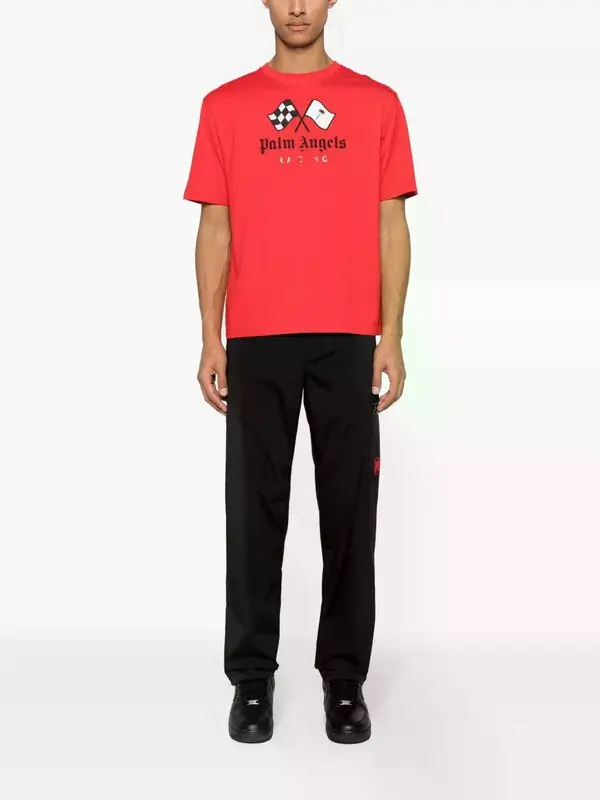 Palm Angels Logo-print Cotton T-shirt
