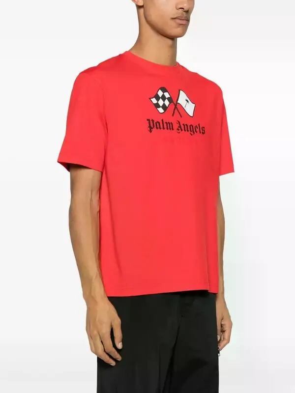 Palm Angels Logo-print Cotton T-shirt