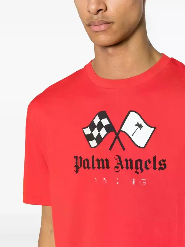 Palm Angels Logo-print Cotton T-shirt