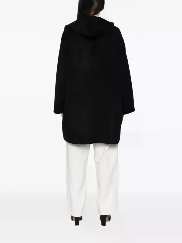 TOTEME Hooded Open-front Coat