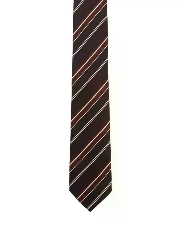 TOM FORD Diagonal-stripe Silk Tie