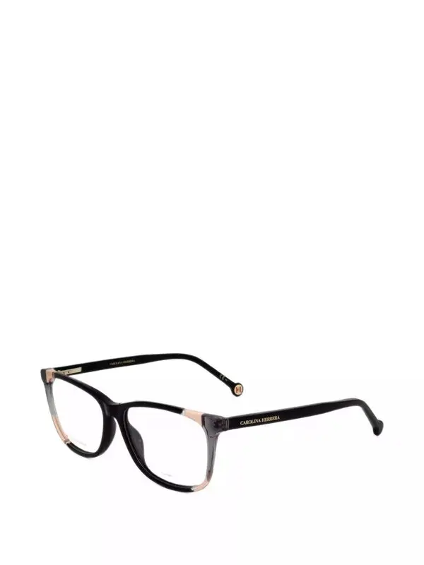 Carolina Herrera Square-frame Glasses - Black