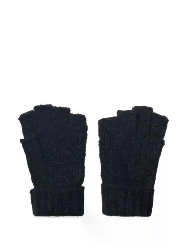 Comme Des Garçons Knitted Fingerless Gloves