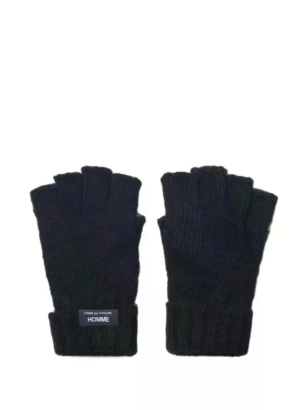 Comme Des Garçons Knitted Fingerless Gloves