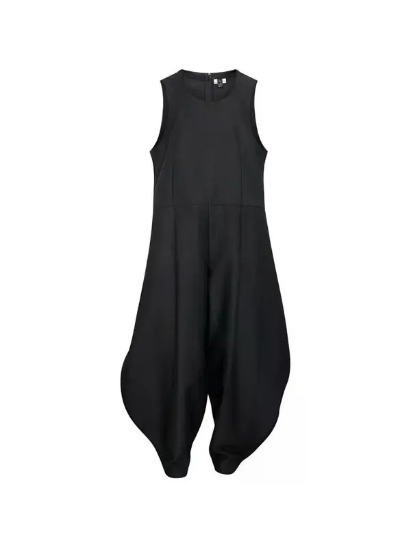 Comme Des Garçons Sleeveless Drop-crotch Jumpsuit
