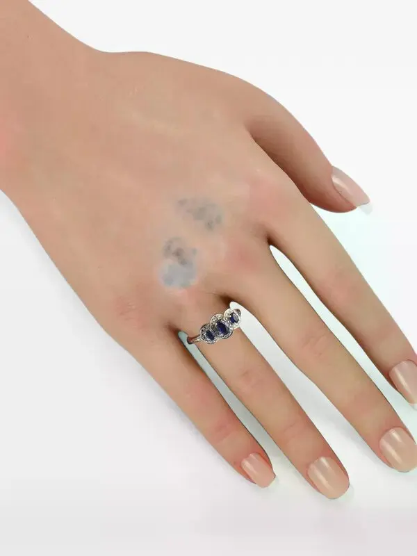 LB EXCLUSIVE Sapphire And Diamond Ring