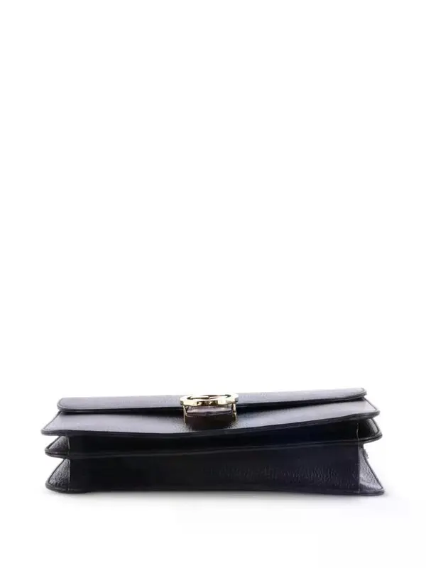 Gucci Interlocking Leather Medium Shoulder Bag