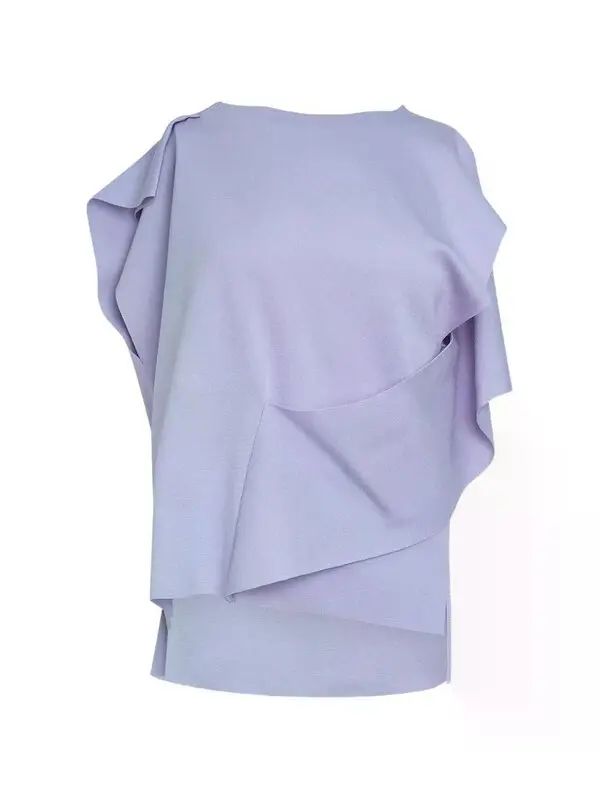 CFCL Ac Milan Asymmetric Draped Top