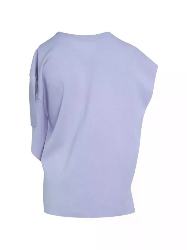 CFCL Ac Milan Asymmetric Draped Top