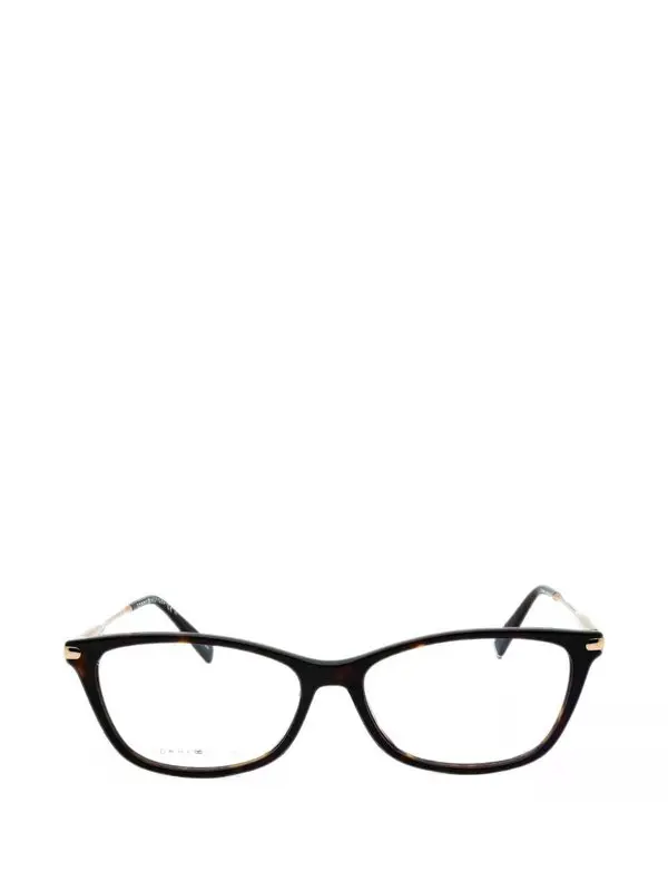 Tommy Hilfiger Tortoiseshell-effect Rectangle-frame Glasses