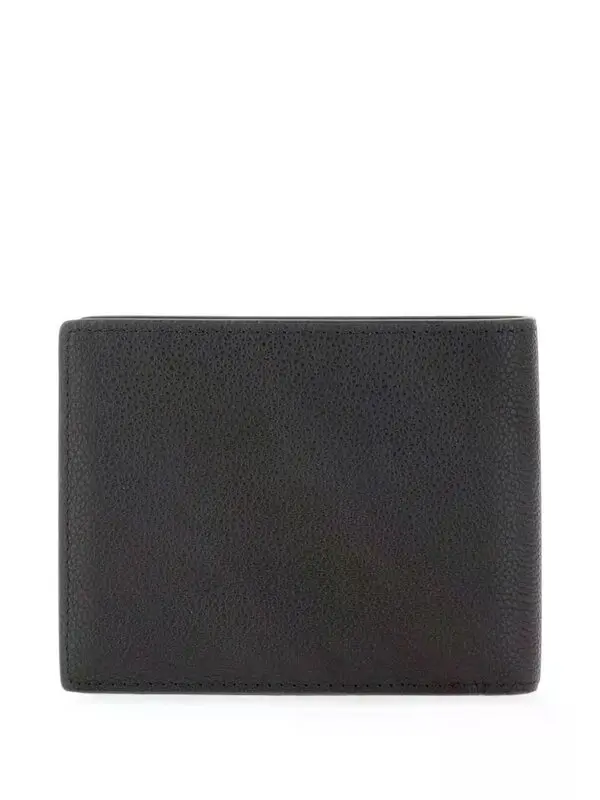 Borsalino Logo-embossed Bifold Wallet - Black