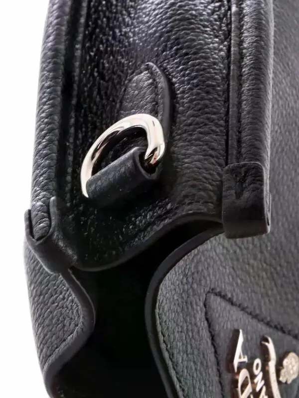 Prada Logo Strap Vitello Daino Mini Crossbody Bag