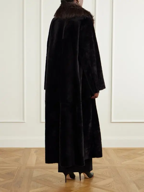 Nour Hammour Astoria Shearling Coat