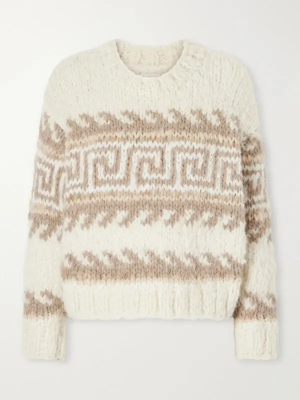 Suzie Kondi Sazan Jooshi Cashmere Sweater - Neutrals