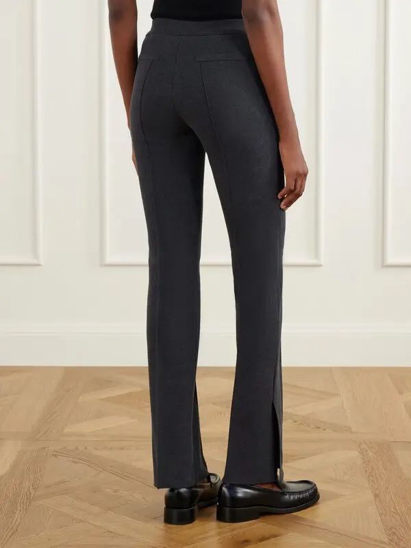 HIGH SPORT Theo Cotton-blend Straight-leg Pants