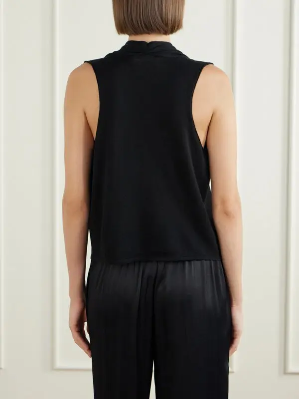 LISA YANG Paisley Cashmere Tank