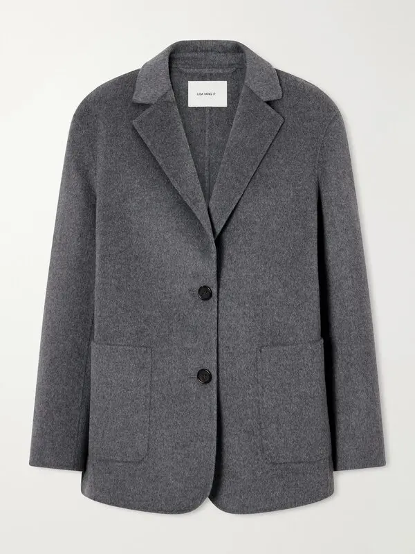 LISA YANG Double-faced Wool And Cashmere-blend Blazer