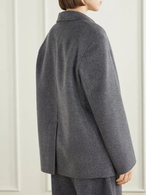 LISA YANG Double-faced Wool And Cashmere-blend Blazer
