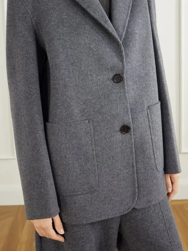 LISA YANG Double-faced Wool And Cashmere-blend Blazer