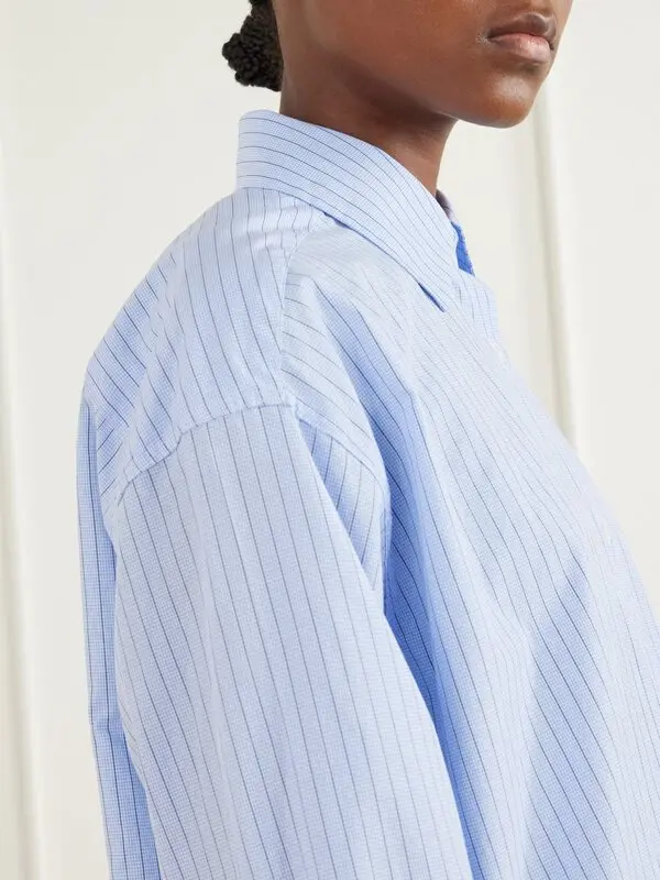 MFPEN Generous Striped Cotton-poplin Shirt