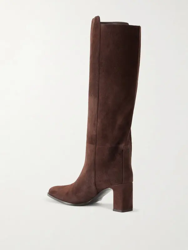 JIMMY CHOO Caly 65 Suede Knee Boots