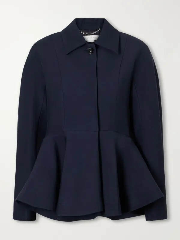 Stella McCartney Crepe Peplum Jacket
