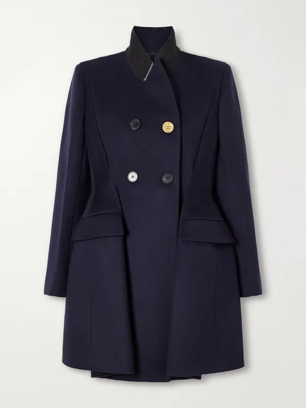 Givenchy Wool And Cashmere-blend Double-breasted Coat