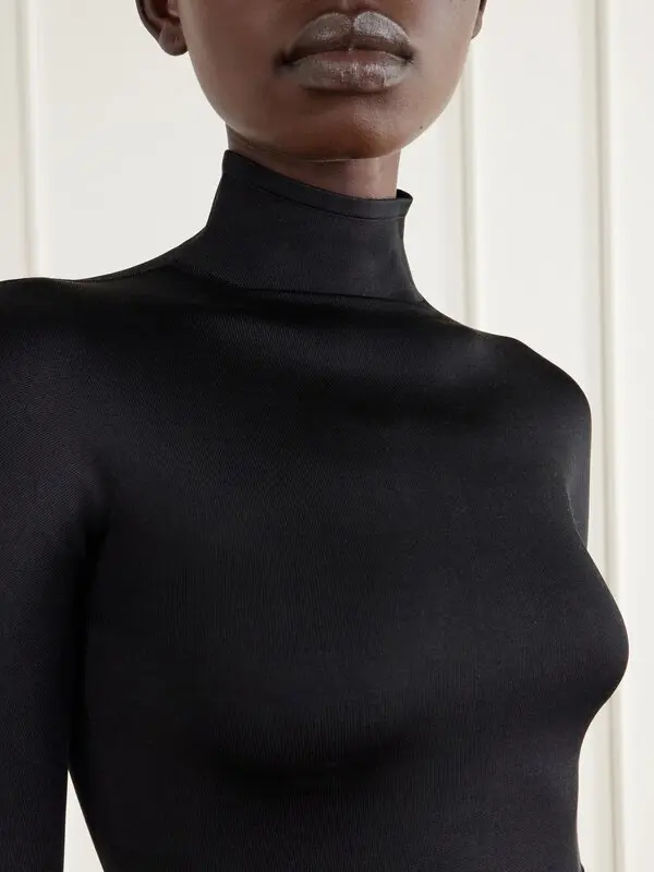 Alaïa Silk-blend Bodysuit