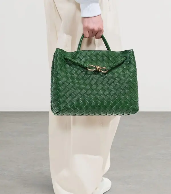 Bottega Veneta Leather Andiamo Top-handle Bag